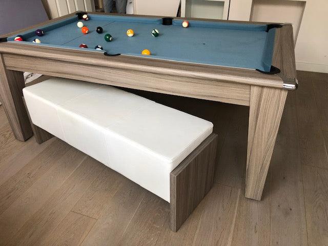 Supreme Driftwood Classic Pool Dining Table – Superpool UK