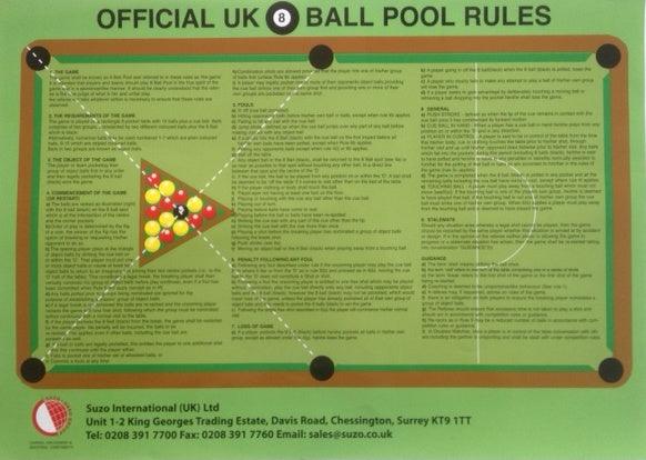 Traditional English Pool Rules – Superpool UK